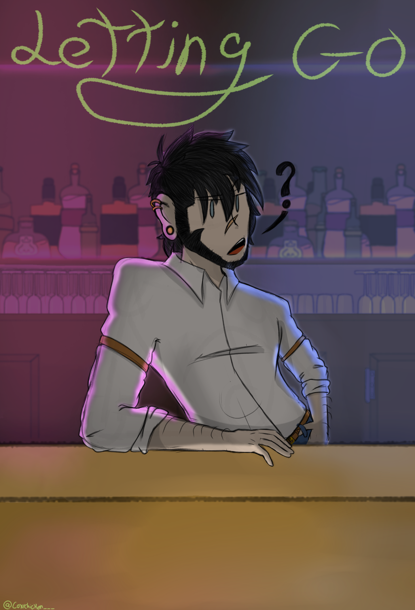 Pat the bartender - ibisPaint