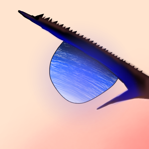 BLUE EYE AGAIN!! - ibisPaint