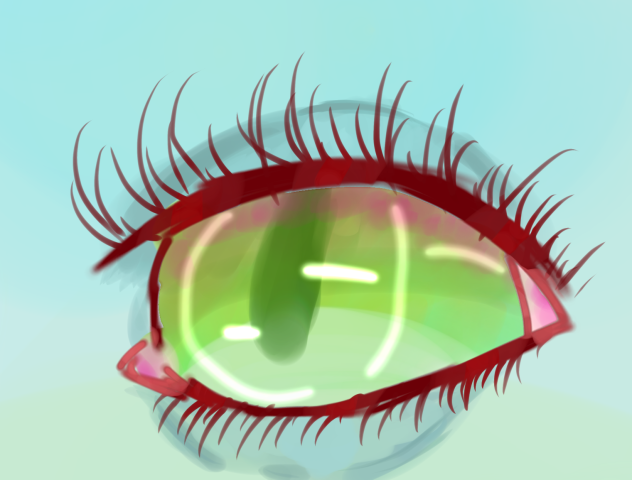 Eye close-up - ibisPaint