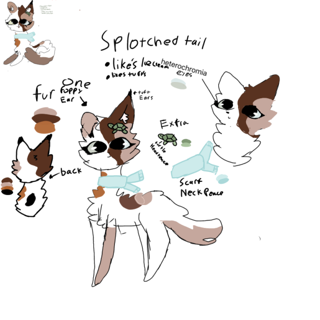 Ref sheet of my oc - ibisPaint