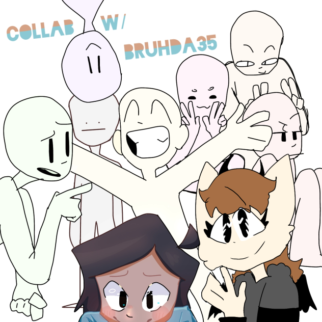 a friend's collab - ibisPaint