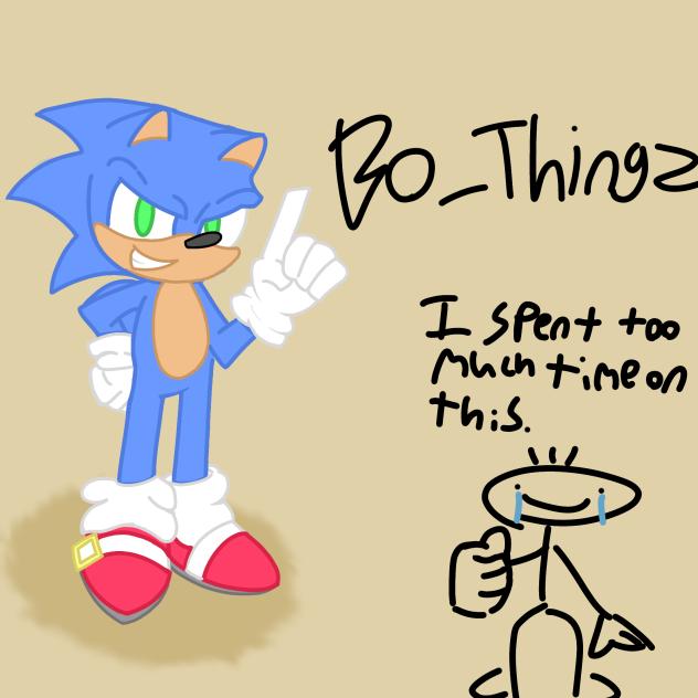 Sonic the hedgehog - ibisPaint