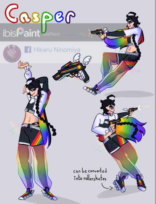 Re-Post of Casper! - ibisPaint