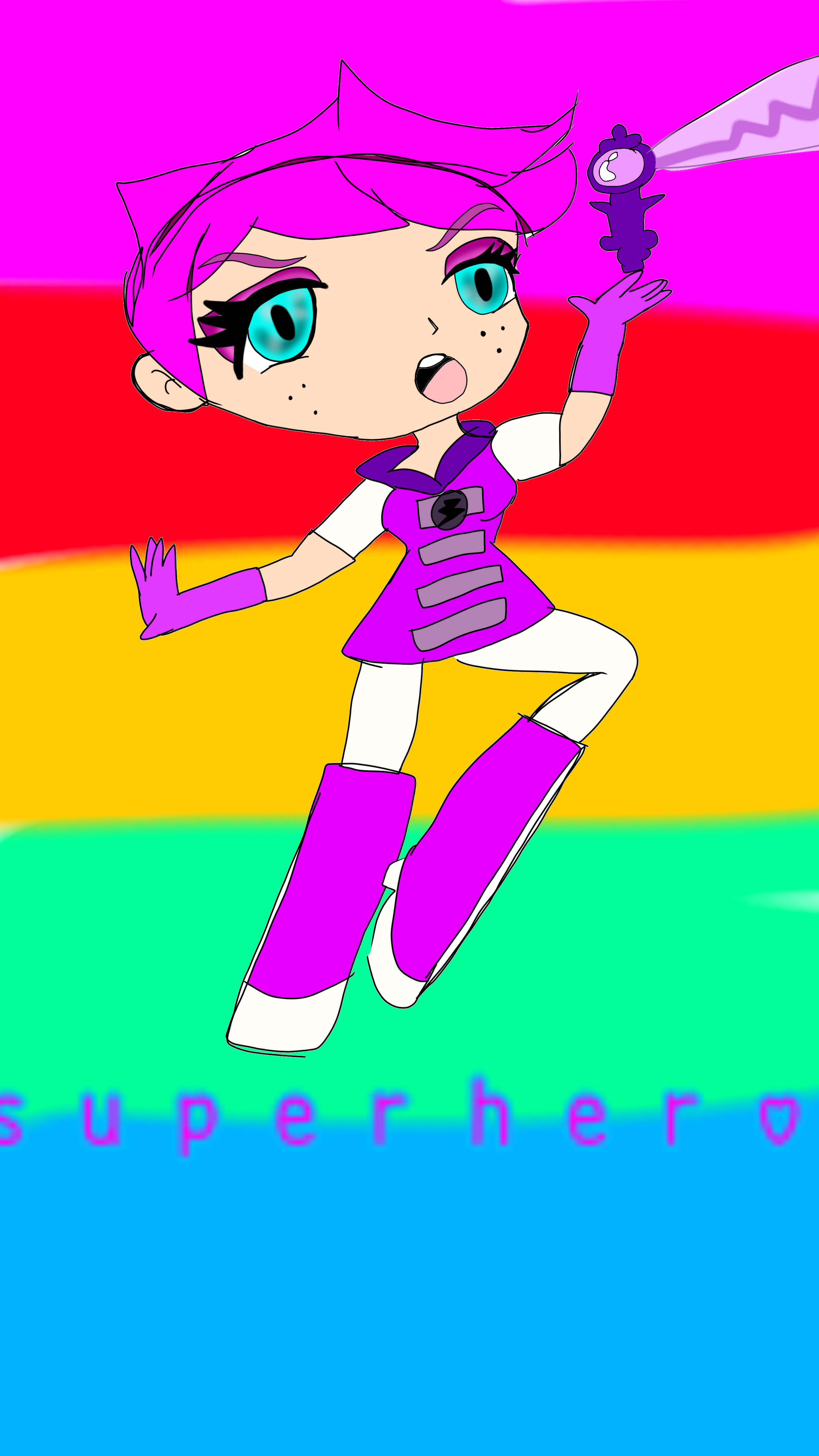 superhero ollie - ibisPaint