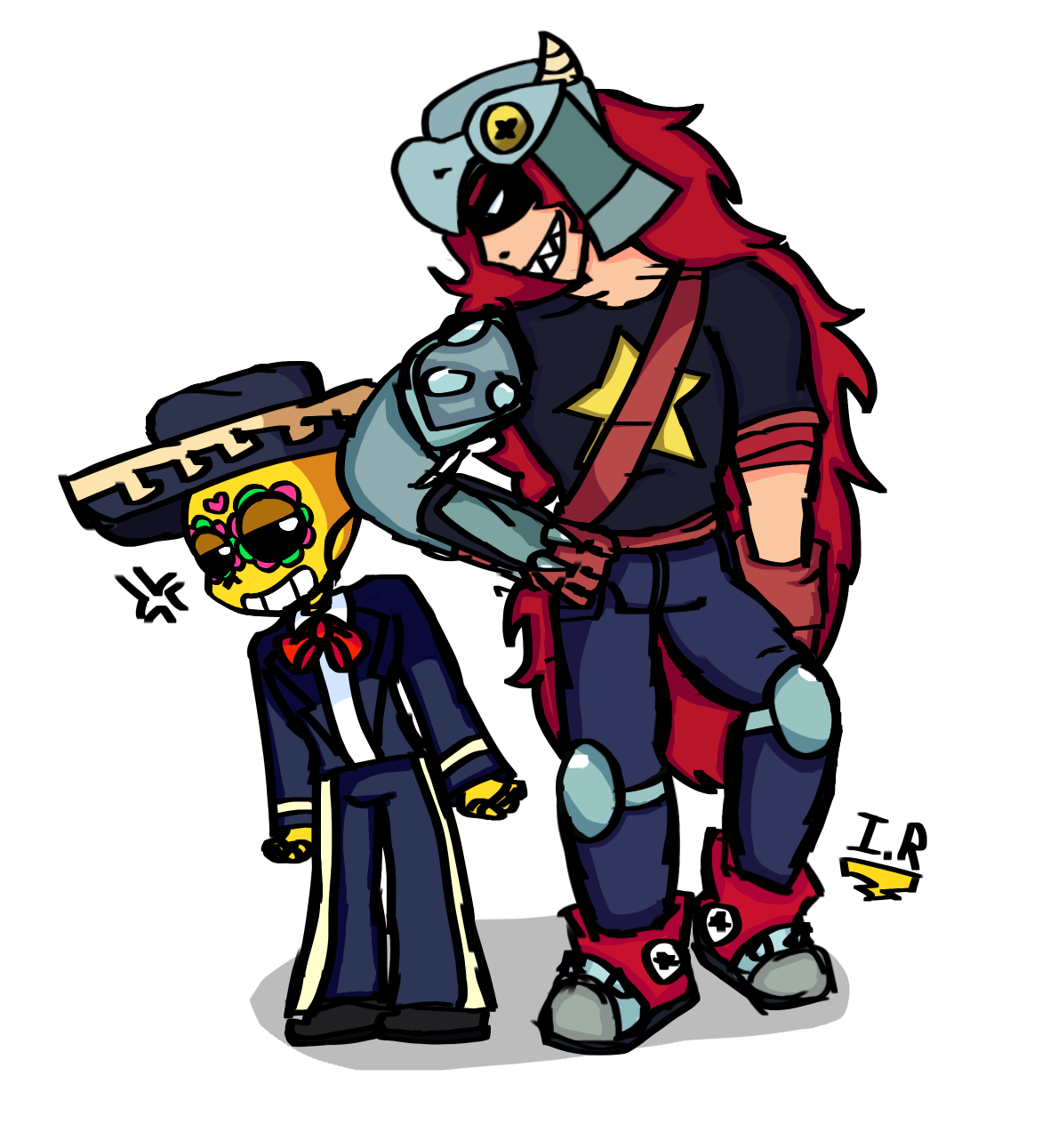Draco and Poco Brawl stars - ibisPaint