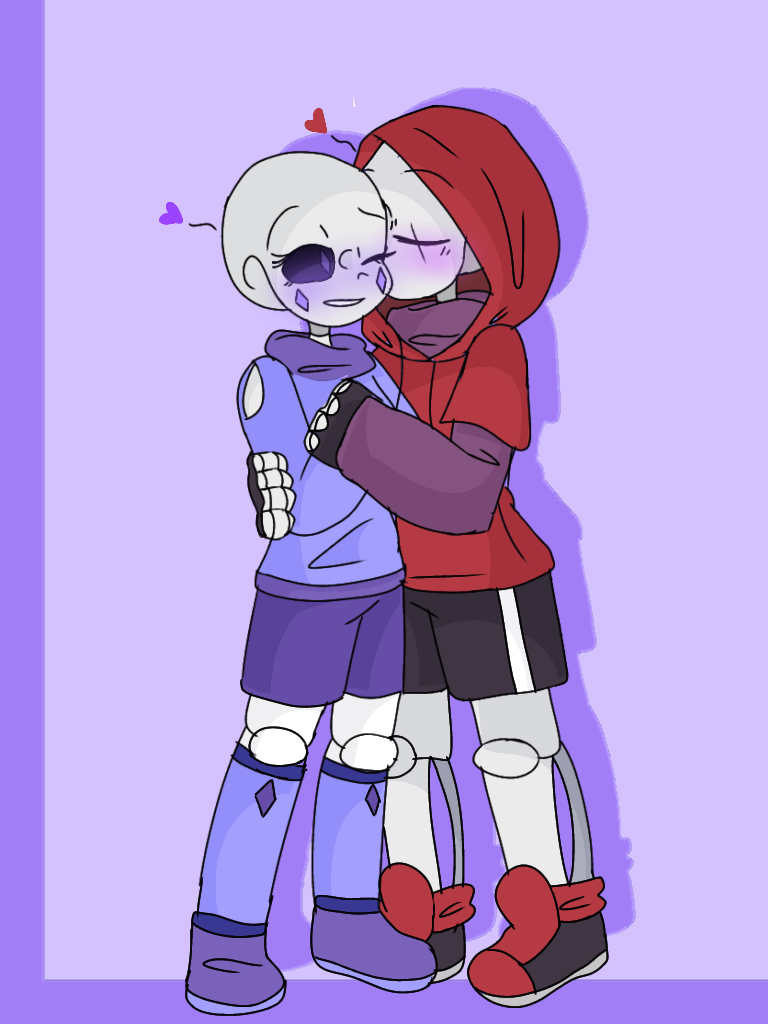 diamond sans and Burgundy sans ️💜 - ibisPaint