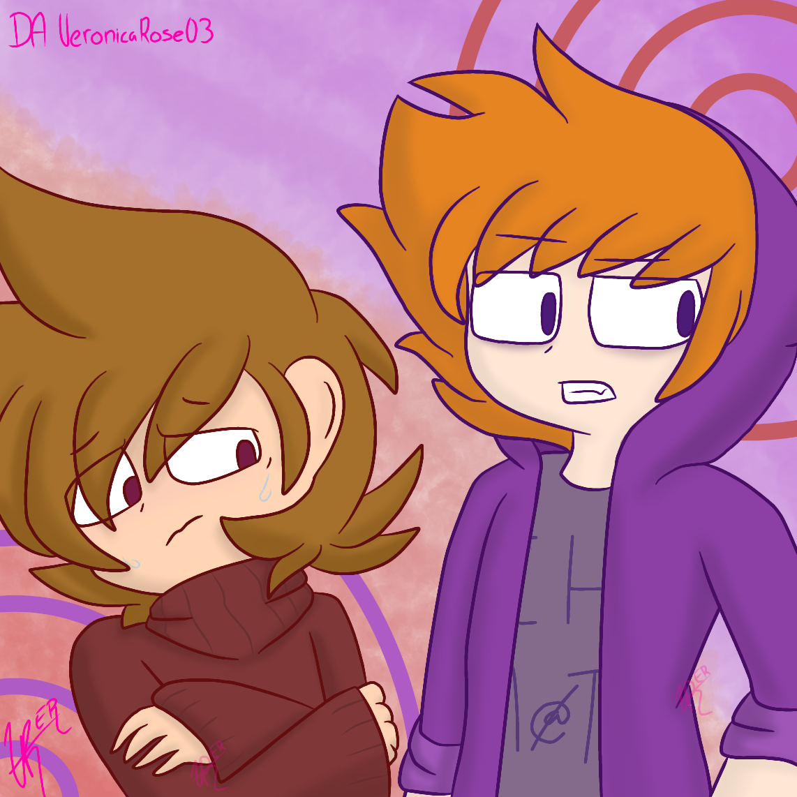 Opposite Day AU Eddsworld Matt Tord - ibisPaint