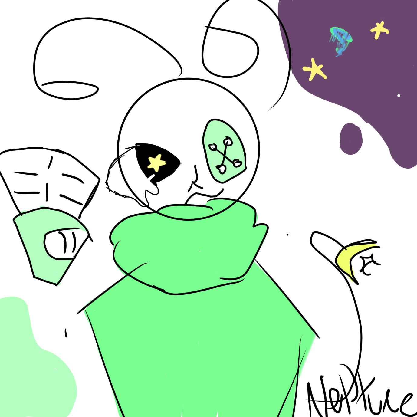 My oc Neptune!1!!1 - ibisPaint