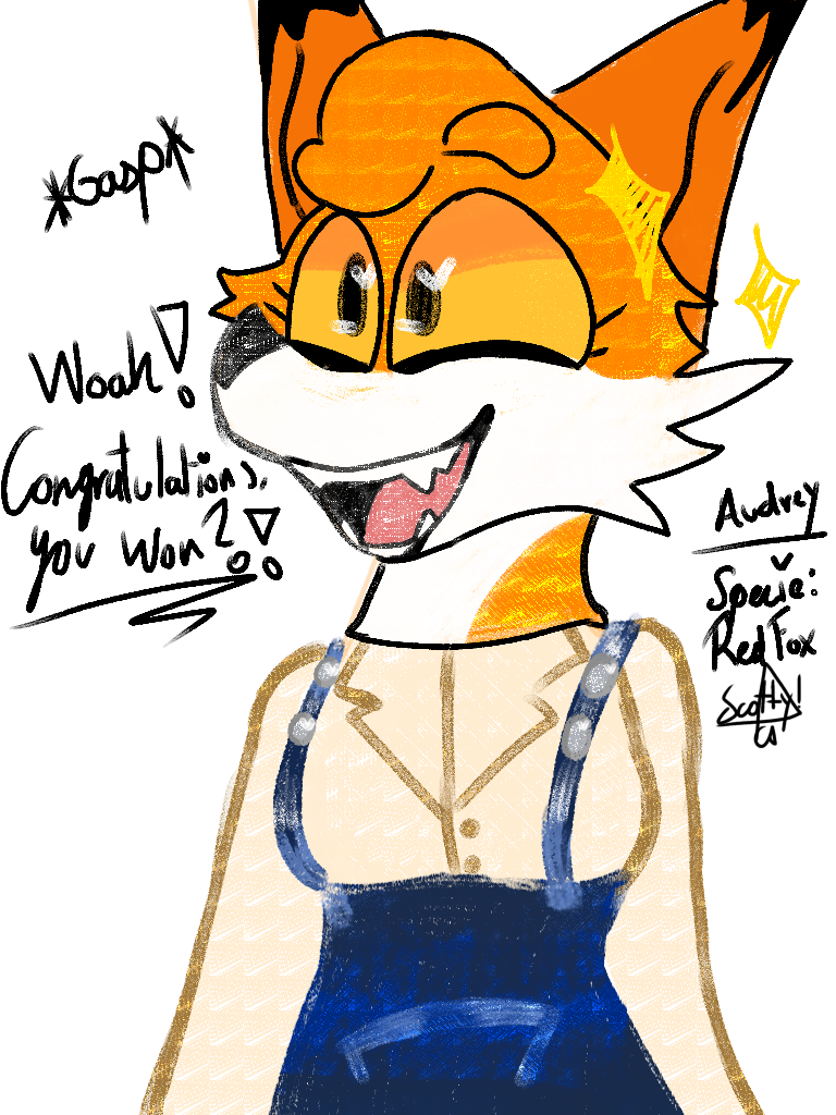 Audrey 🦊🍭 - ibisPaint