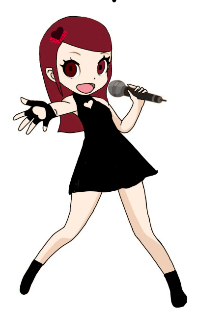 love heart singer - ibisPaint