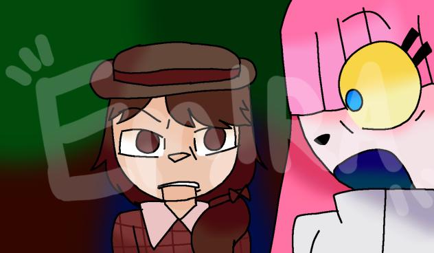 mary a boy behind you - ibisPaint