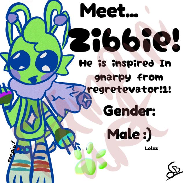 Meet... Zibbie!! - ibisPaint