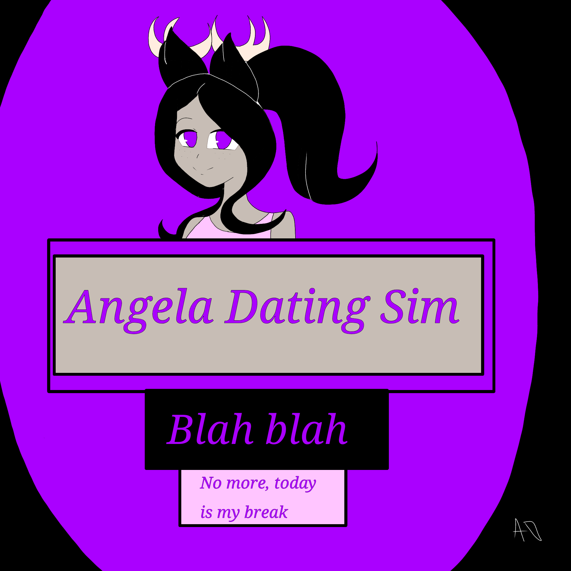 Angela Dating Sim... - ibisPaint