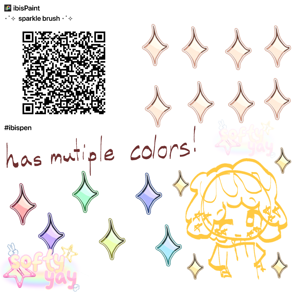 sparkly brush - ibisPaint