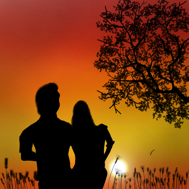 sunset date - ibisPaint