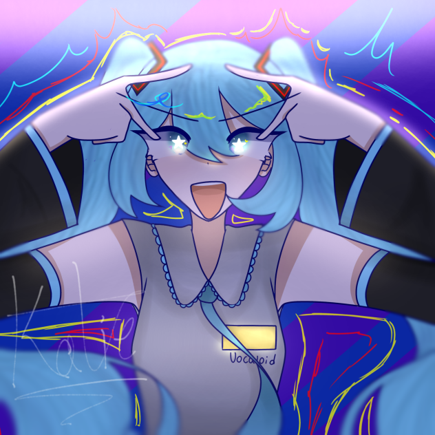 Miku Miku Beam! ! ★】 - ibisPaint