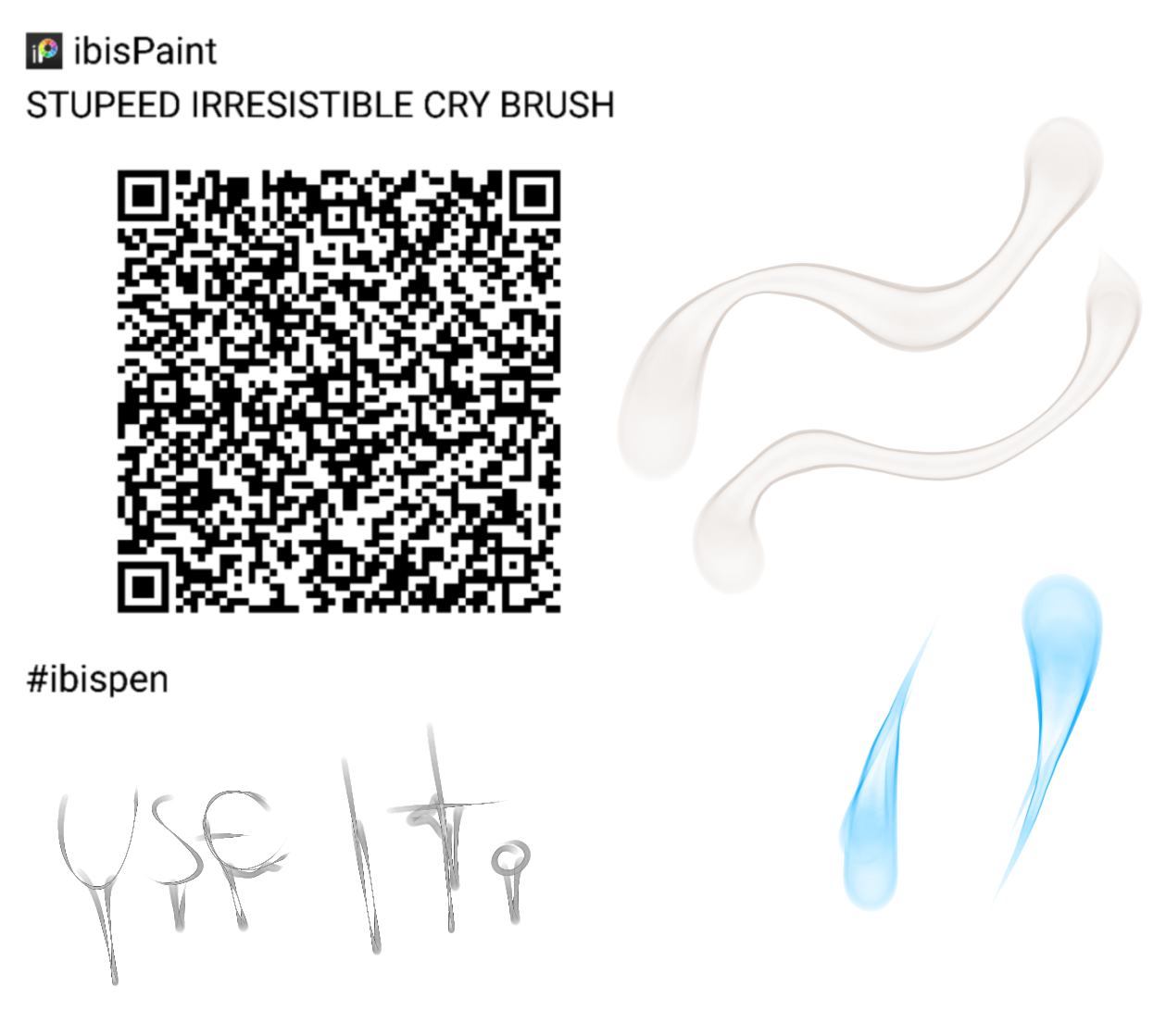 cry cry brush - ibisPaint