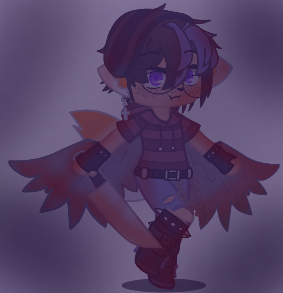 Alex under GlitchTrap’s control - ibisPaint