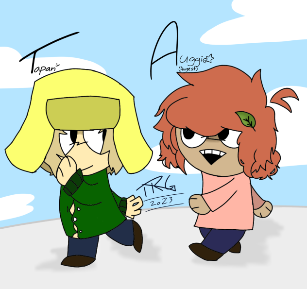 Tapan & Auggie - ibisPaint