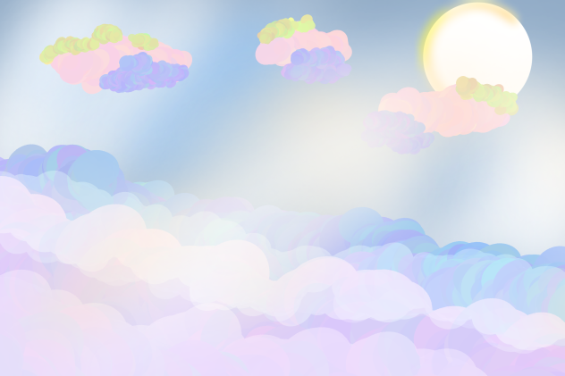 Candy clouds - ibisPaint