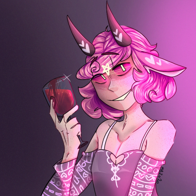 he beauty, he grace, he chomp you face - ibisPaint