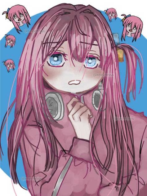 Bocchi fanart - ibisPaint