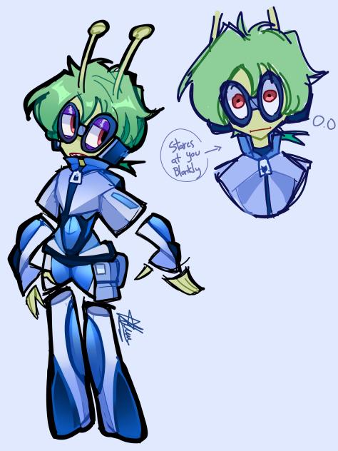 alien ahh - ibisPaint