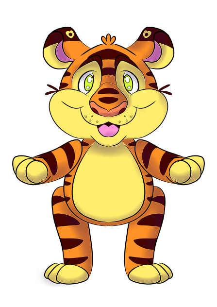 tigrinho - ibisPaint