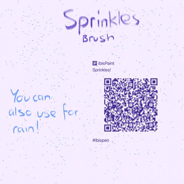 Sprinkles Brush - ibisPaint