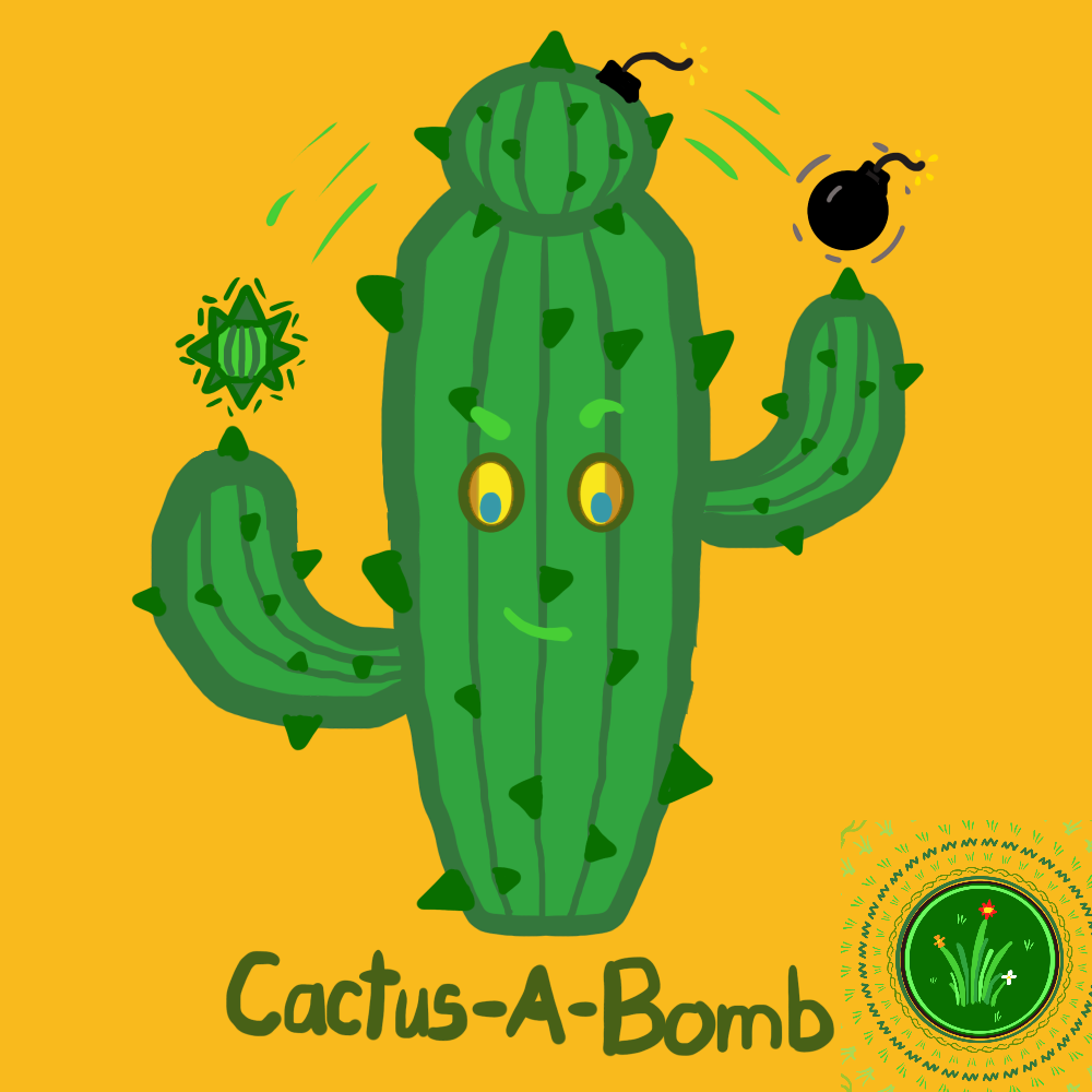 Cactus-A-Bomb - ibisPaint