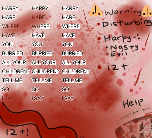 Song - happy hare or harpy hare - ibisPaint