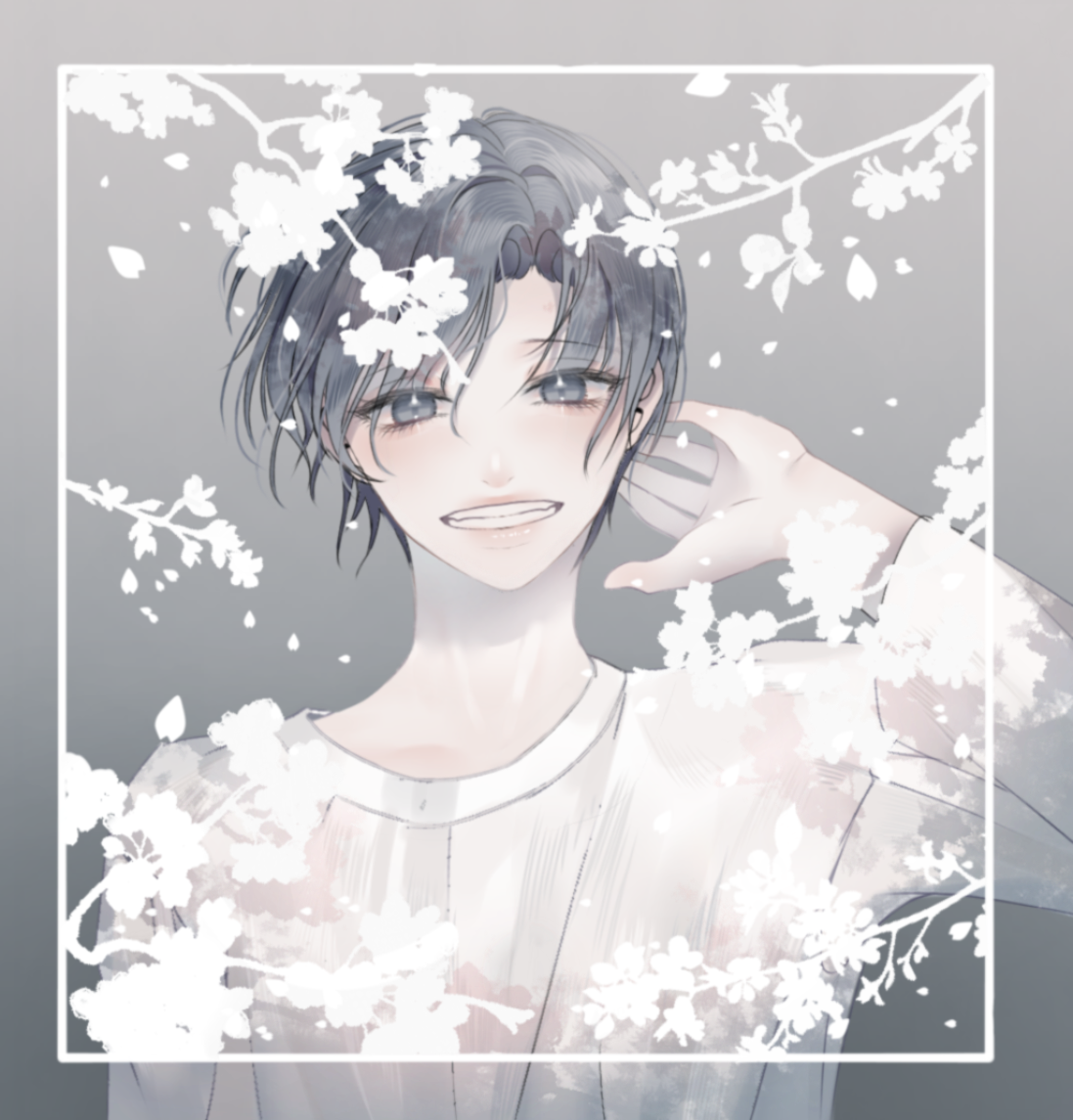 Frame of Flowers - ibisPaint