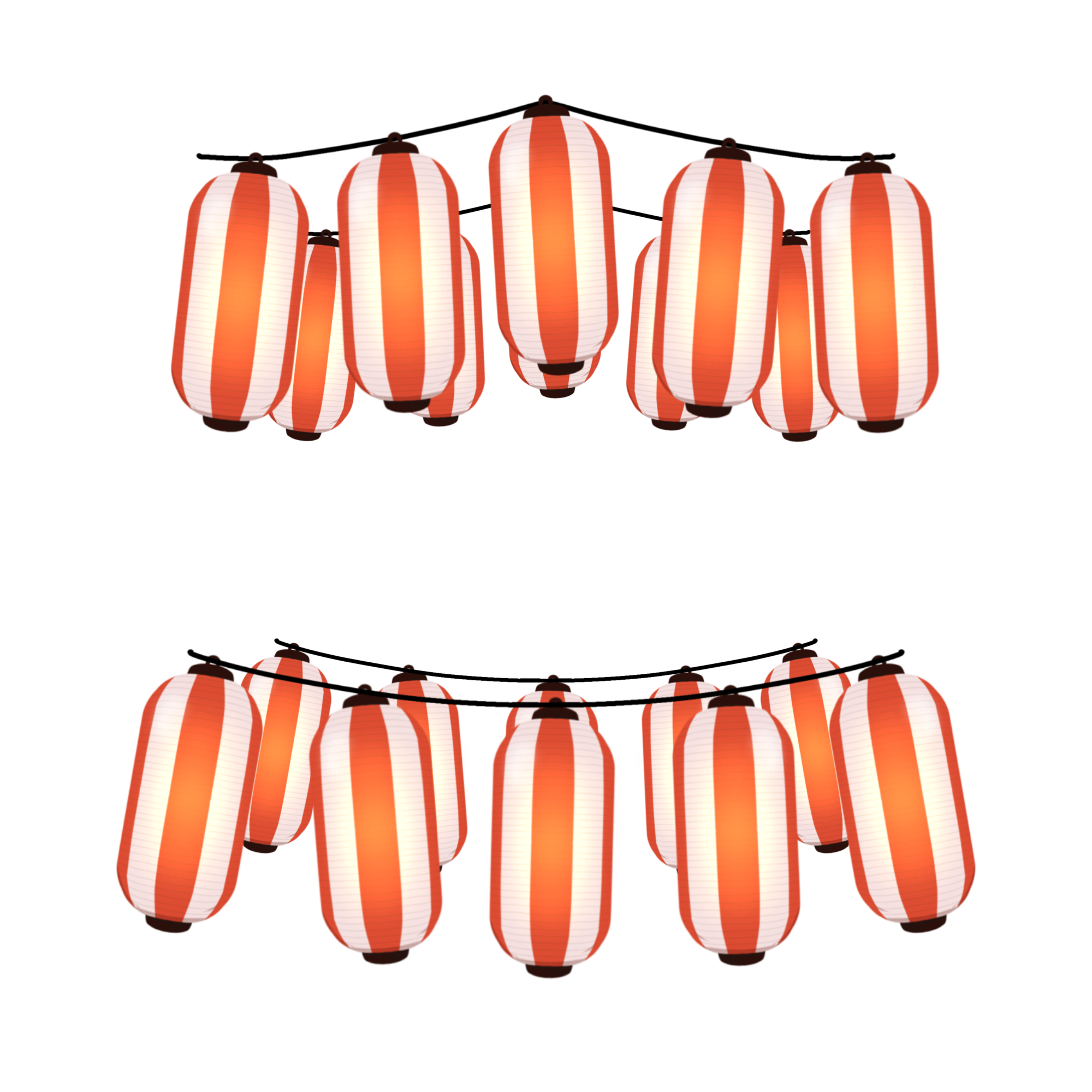 Hanging Lanterns 2 - ibisPaint