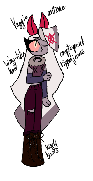 Vaggie redesign - ibisPaint