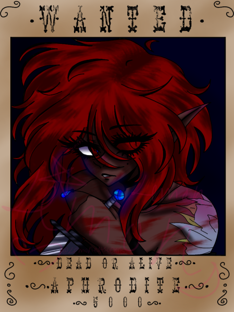 WANTED, APHRODITE - ibisPaint