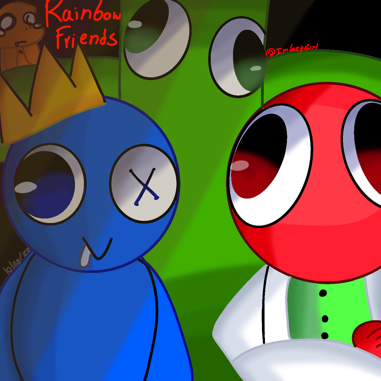 Rainbow friends - ibisPaint