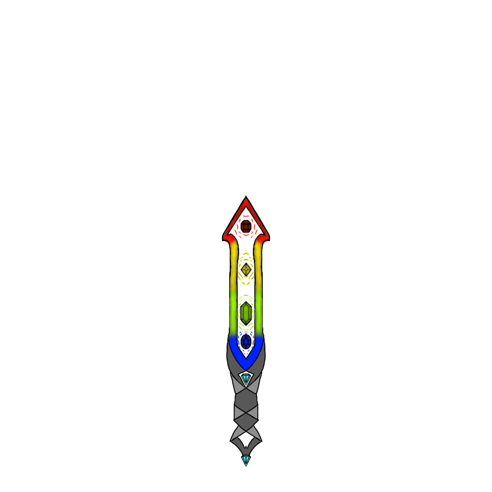 The Four Gems Sword - ibisPaint