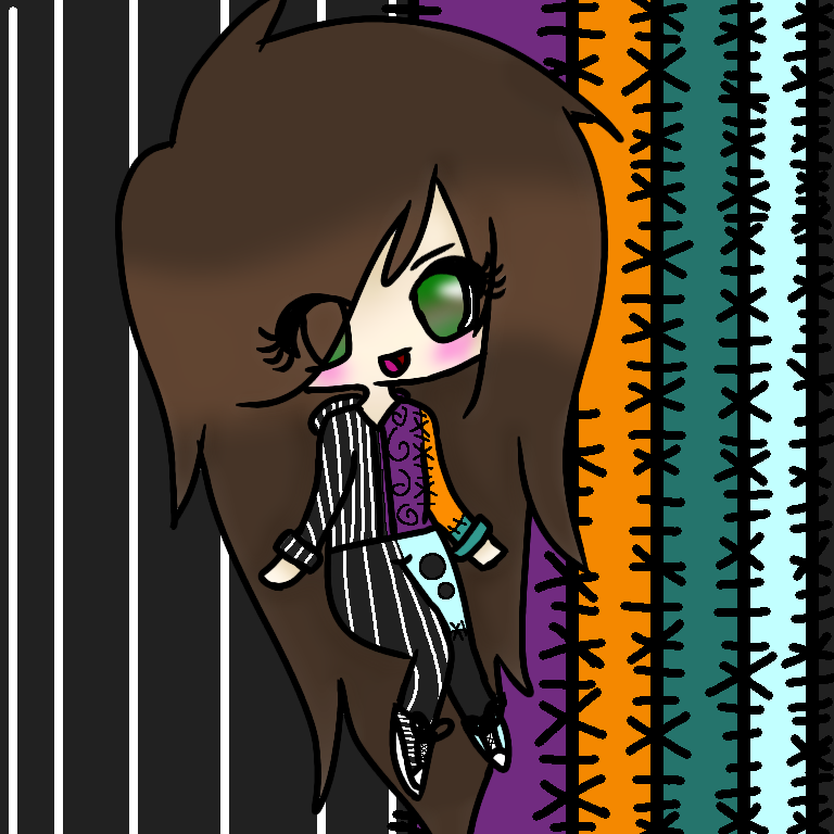 Me as a chibi - ibisPaint