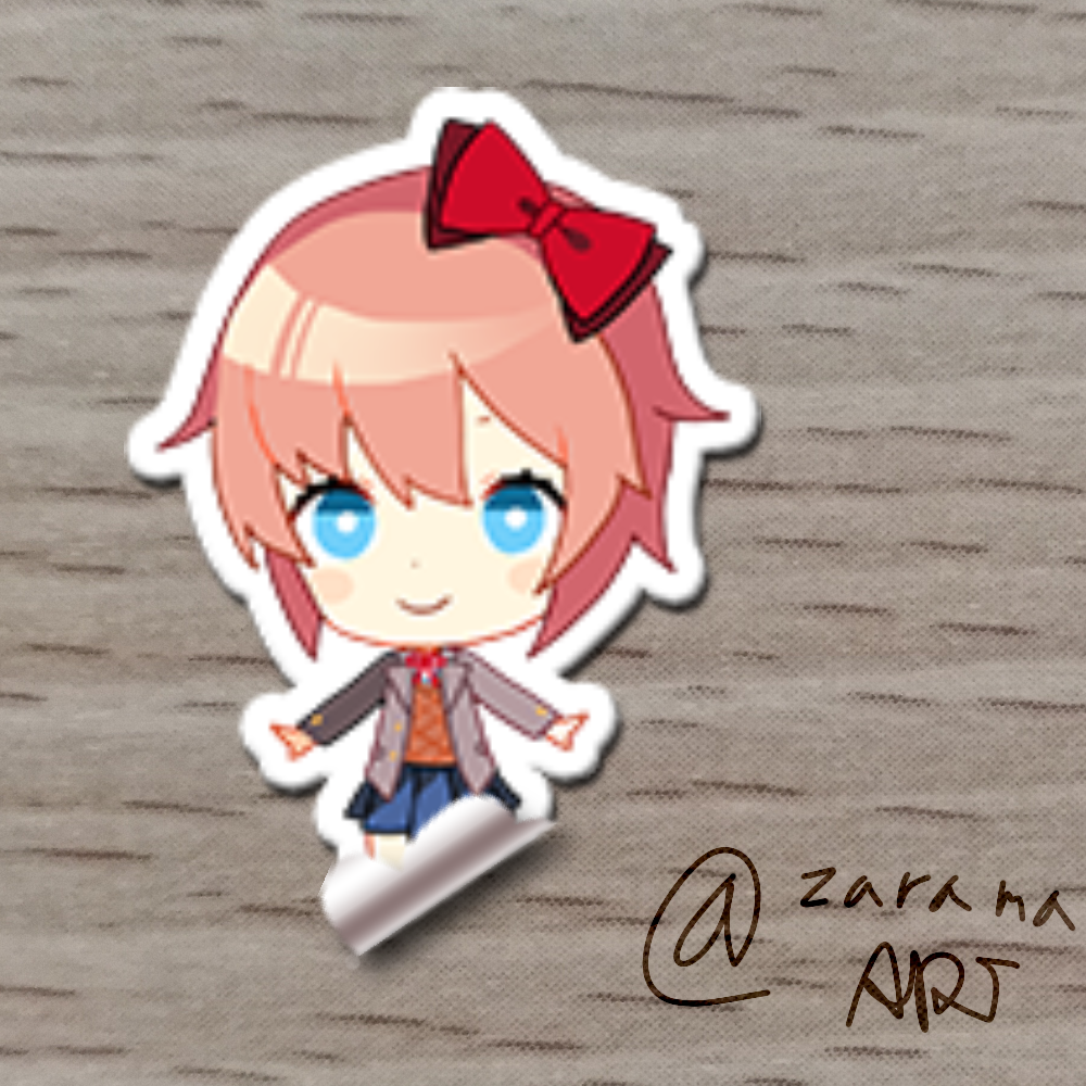 Sayori Sticker (re-make) - ibisPaint