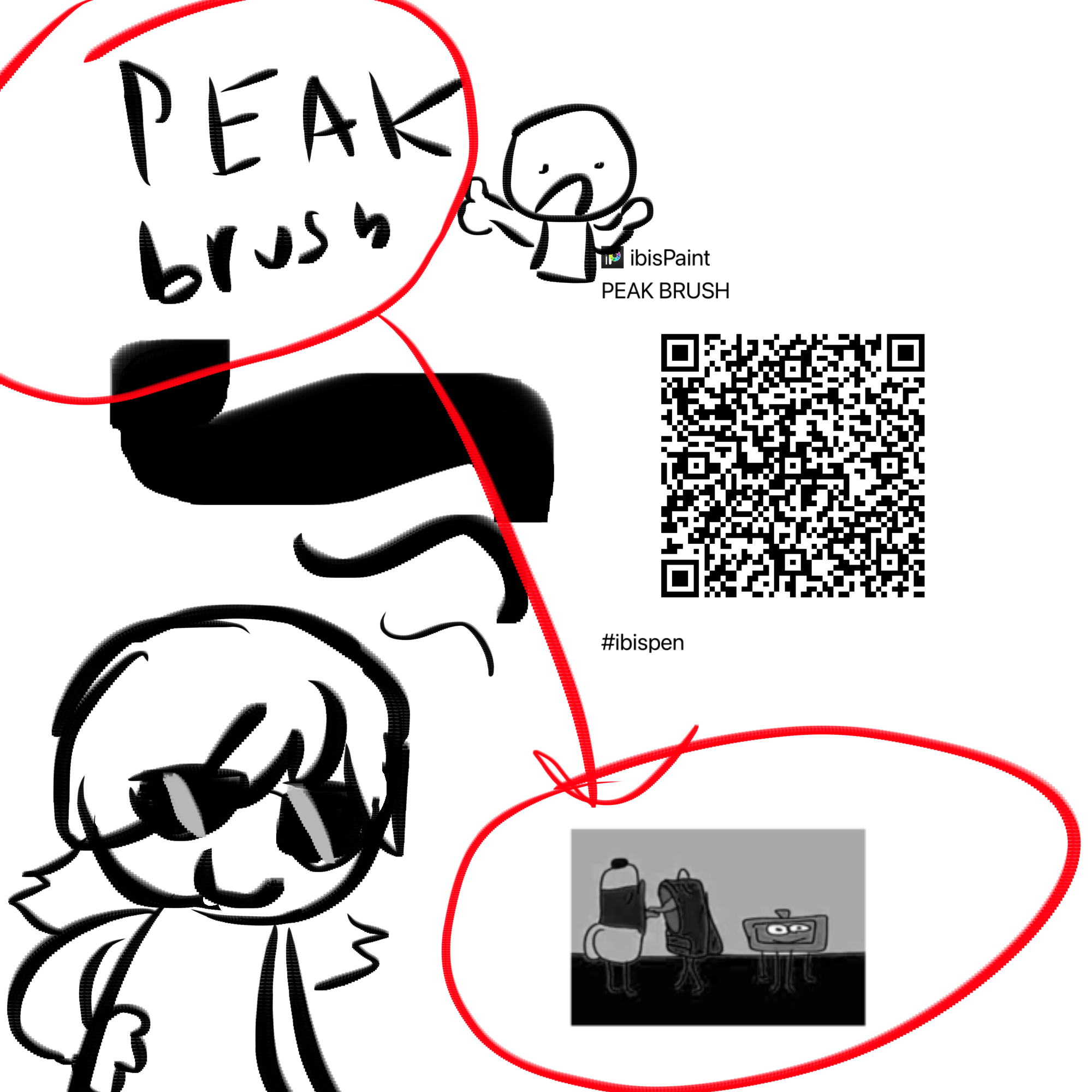 PEAK BRUSH - ibisPaint