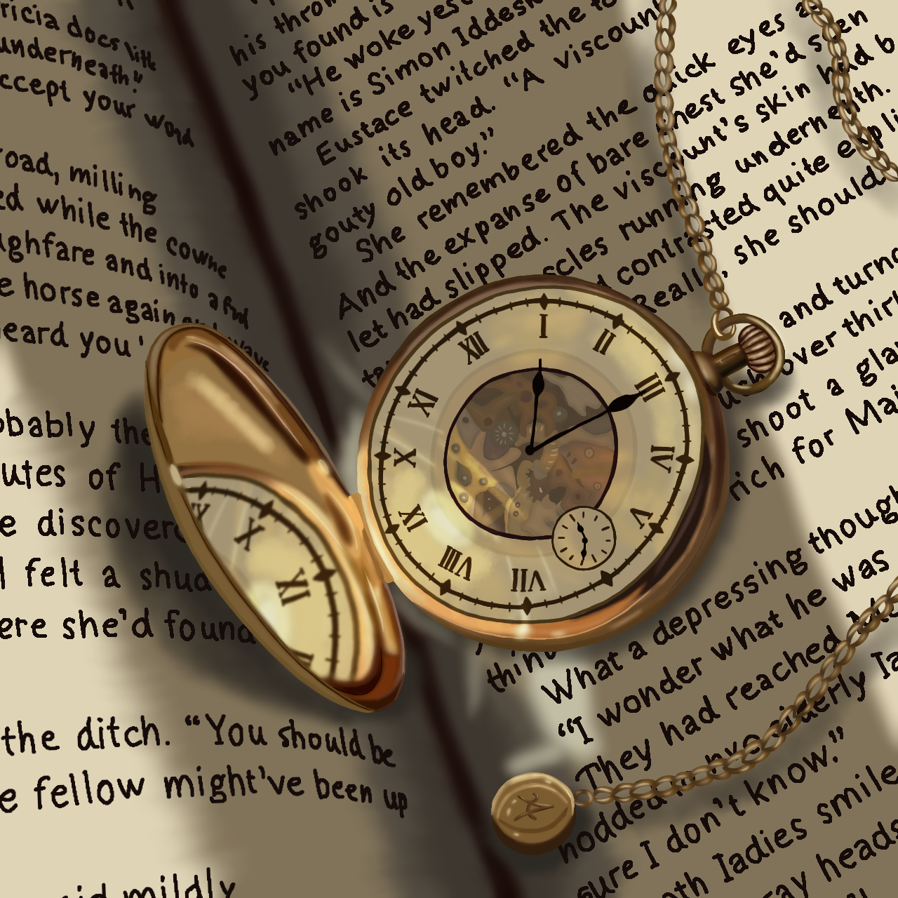 7. Pocket watch - ibisPaint
