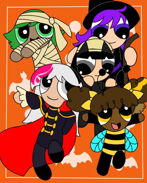 Spooky Sisters - ibisPaint