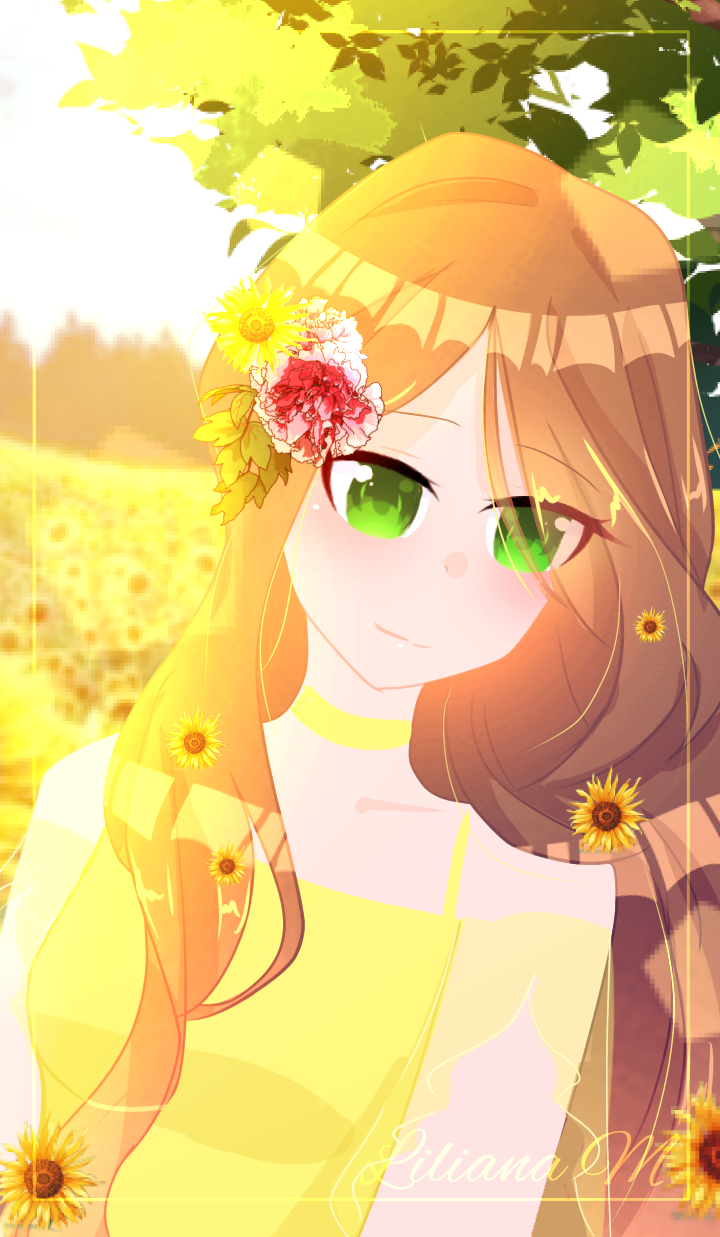 Sunflowers - ibisPaint