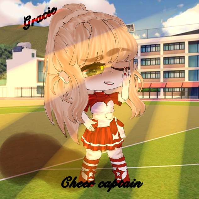 Gracie the cheer captain (Gacha edit) - ibisPaint