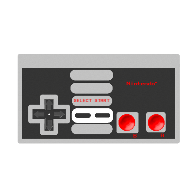 NES controller - ibisPaint