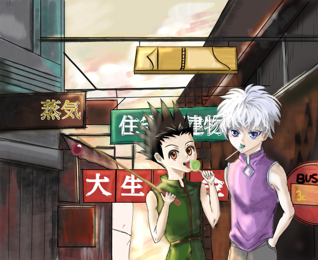 Gon & Killua - ibisPaint