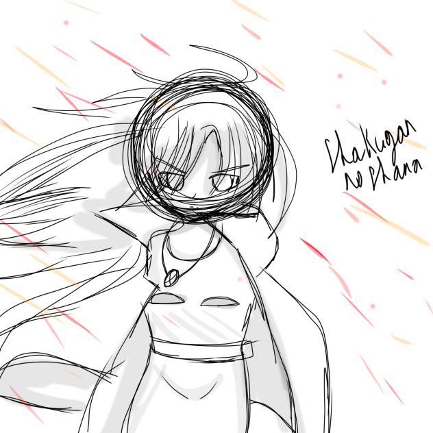 Shakugan no shana Sketch Hunter - ibisPaint