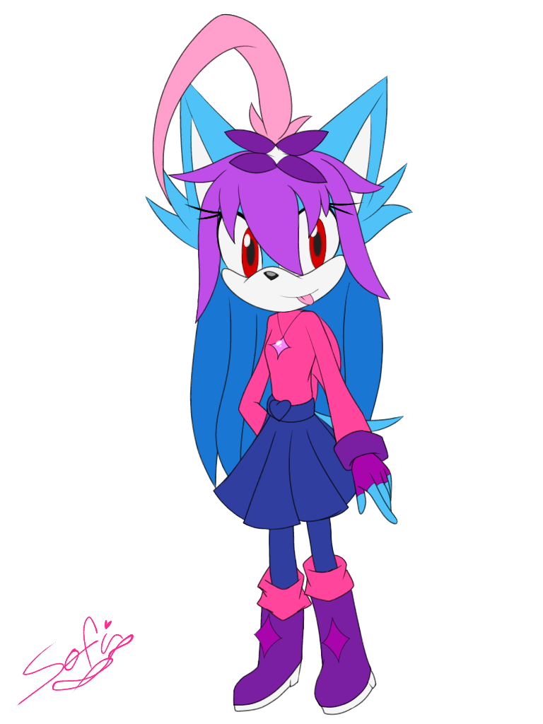 💜 Sofi The Hedgehog 💙 - ibisPaint