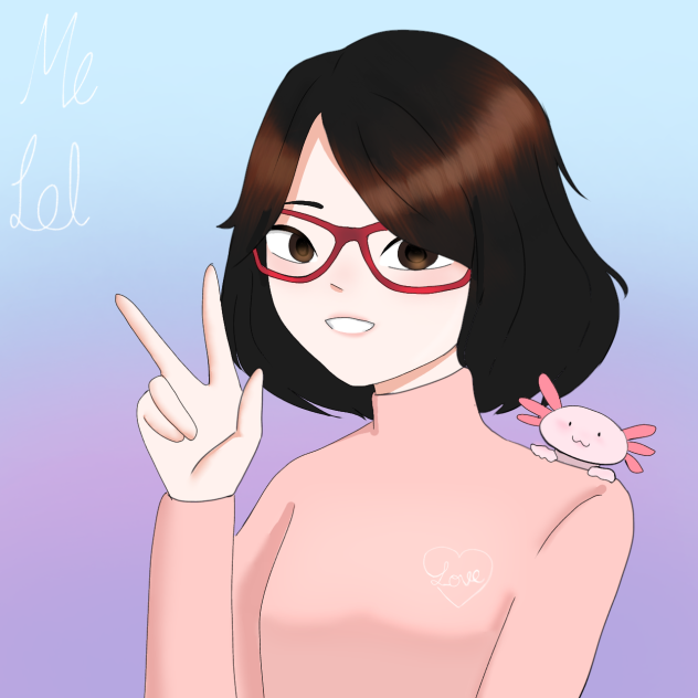 what i look liek irl - ibisPaint