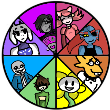 UNDERTALE! Colour wheel challenge - ibisPaint
